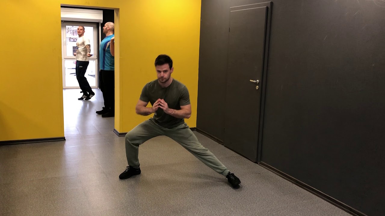 Sideways lunge to penetration step - YouTube