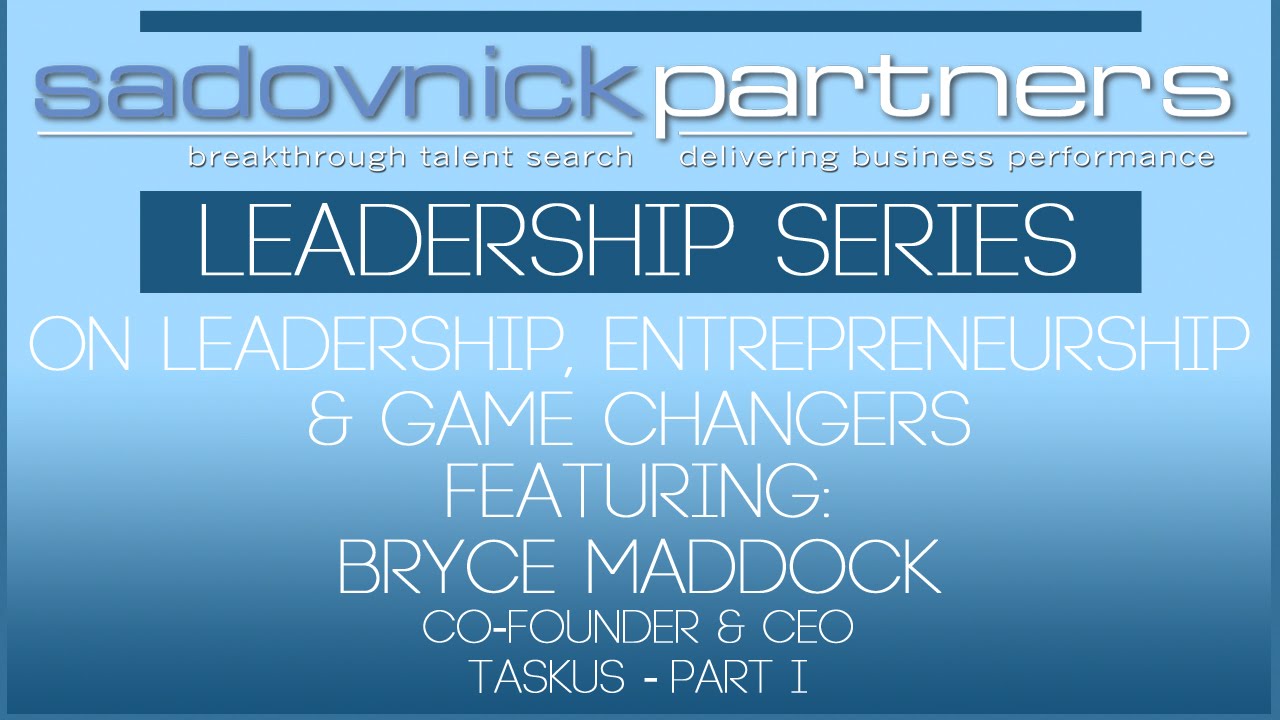 Bryce Maddock CEO TaskUs - Part I - YouTube