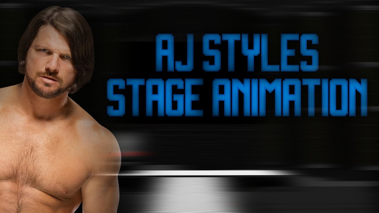 WWE Stage Animation | AJ Styles - YouTube