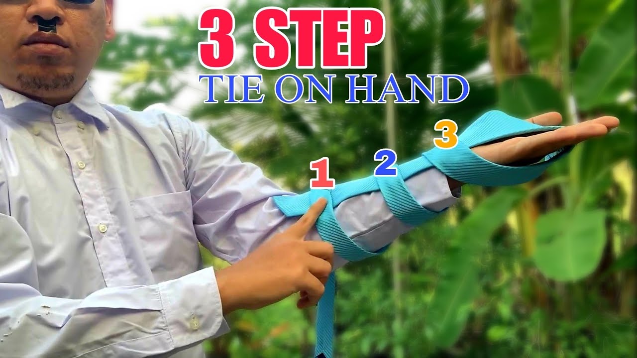 Creative way To Tie a Tie 3 Steps by Hand - Fast and Easy - YouTube
