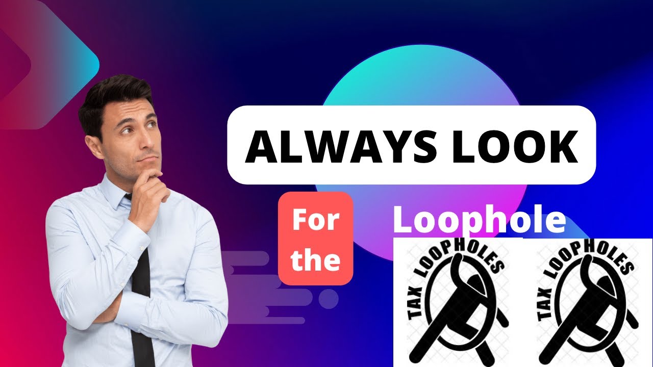 How to understand the loophole in sales - YouTube