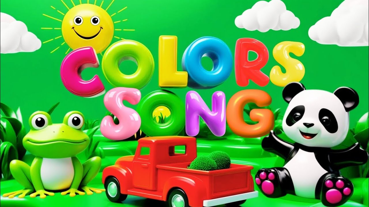 🎨 Colors Song for Toddlers | Learn Colors with Fun | Colors Song ...