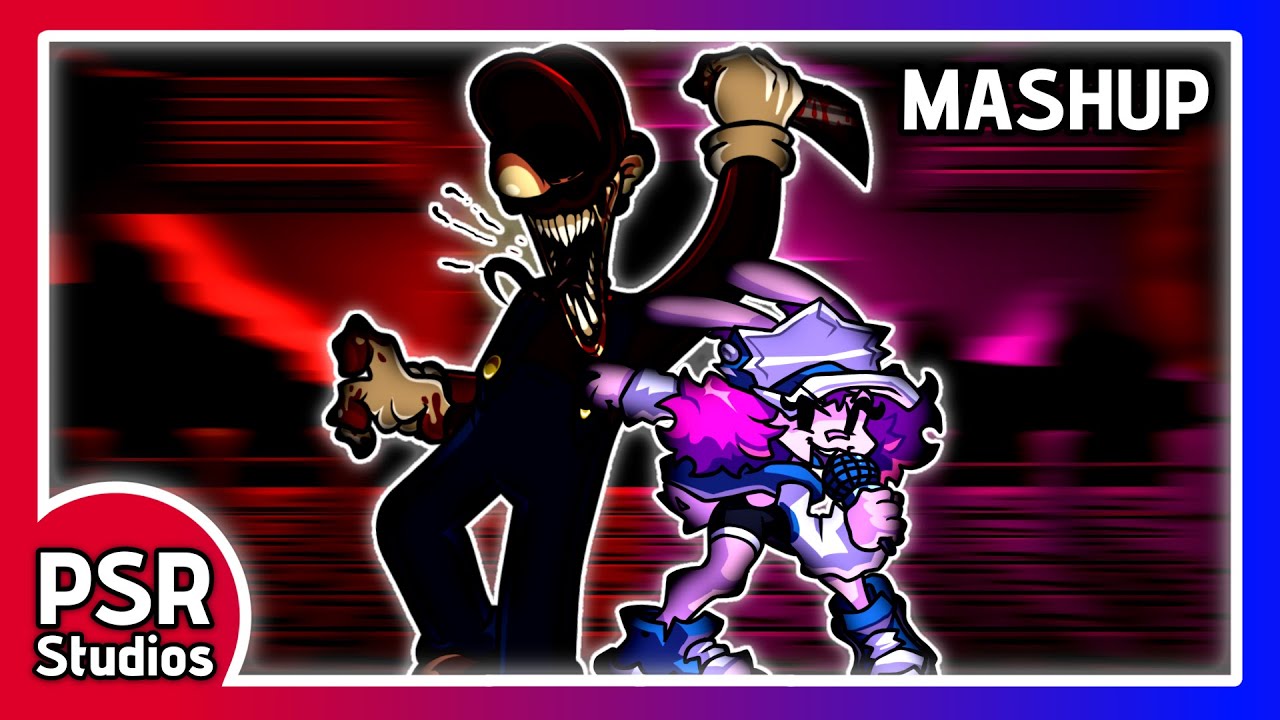 [FNF Inst Mix] Hell n' Streets ~ (It's a Me V2 + Fuss V2) - YouTube