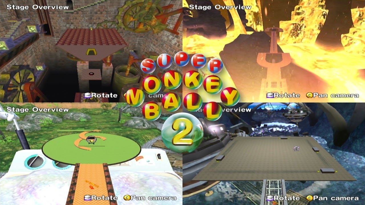 Super Monkey Ball 2 - Challenge Mode - Expert & EX Extra Stages - YouTube