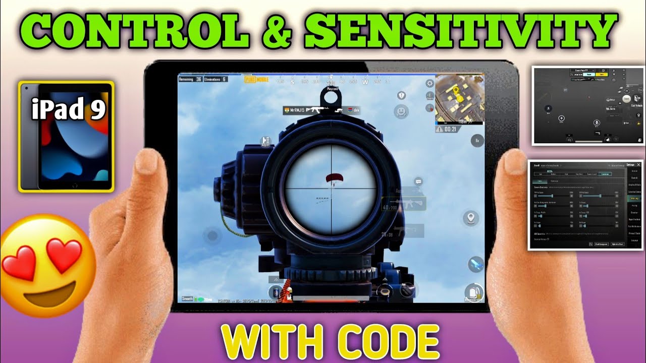 New 3.1 Updat iPad 9 All Settings🔥Senstivity & Controls |iPad 9 pubg ...