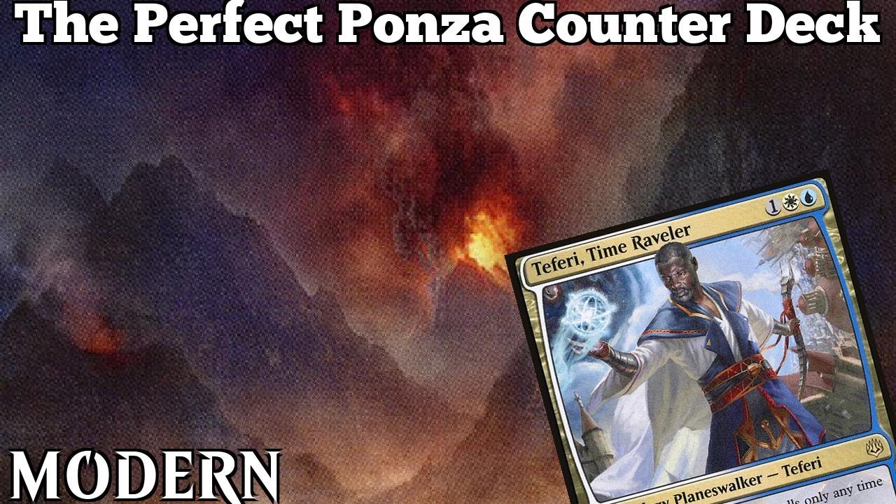 The Perfect Ponza Counter Deck | Jeskai Wildfire Control | Modern - YouTube
