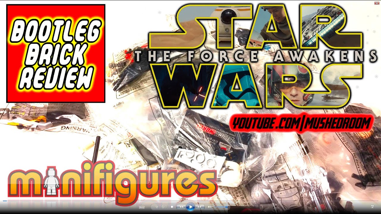 BOOTLEG BRICK REVIEW: Star Wars The Force Awakens MINIFIGURES from ...