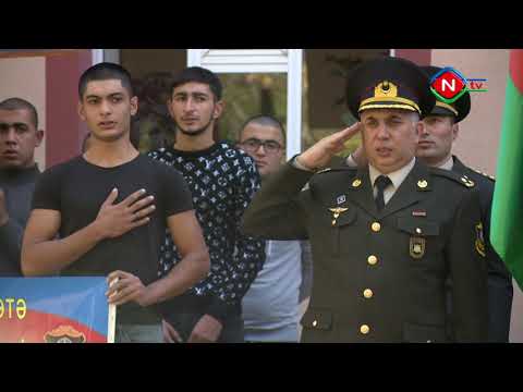 Naxçıvanda gənclər hərbi xidmətə yola salınıblar