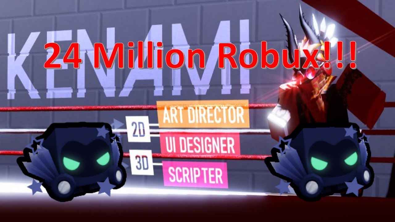 Kenami sold Dominus Astra for 24 Million Robux || Boxing League Kenami ...