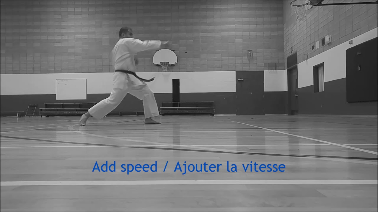 Karate Tutorial: Short distance kumite combination / Combinaison kumite ...