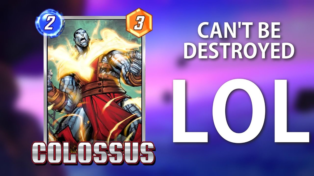 Colossus is a Liar - Marvel Snap but the Cards are Honest - YouTube