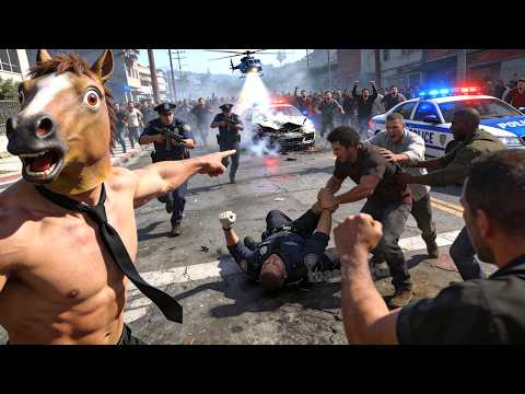 I Started the Biggest Riots in GTA 5