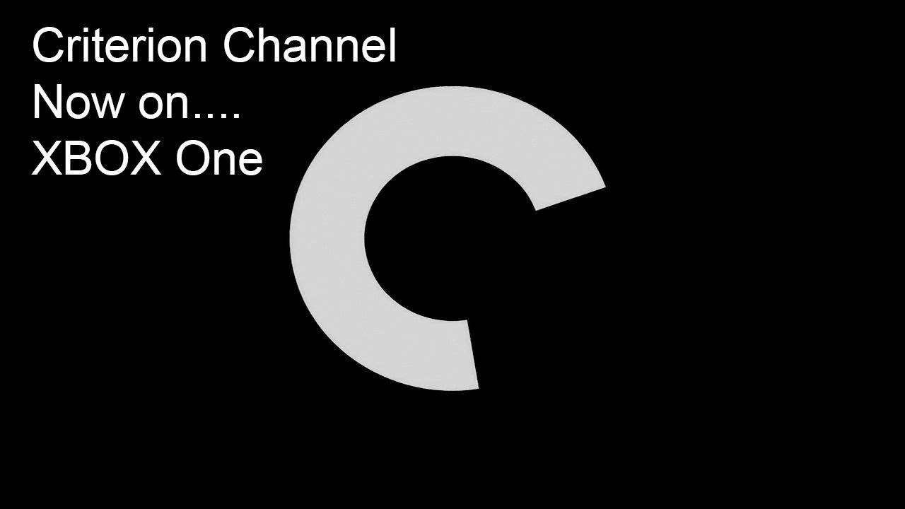 Criterion Channel FINALLY has an XBOX One App!!!!!!!!! - YouTube