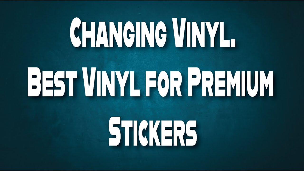 Vinyl Stickers - YouTube