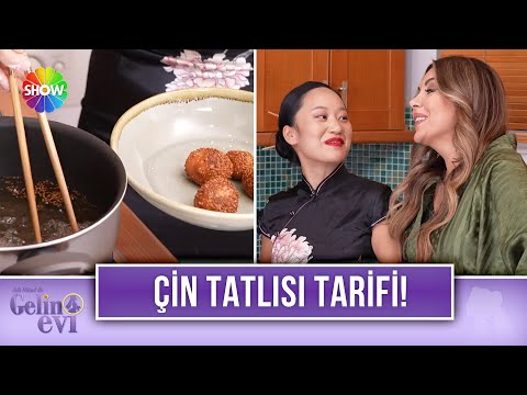 Aslı Hünel ve Pan gelinden Çin tatlısı tarifi! | Gelin Evi 1012. Bölüm