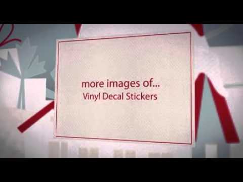 Full Color Printing of Vinyl Decal Stickers - YouTube