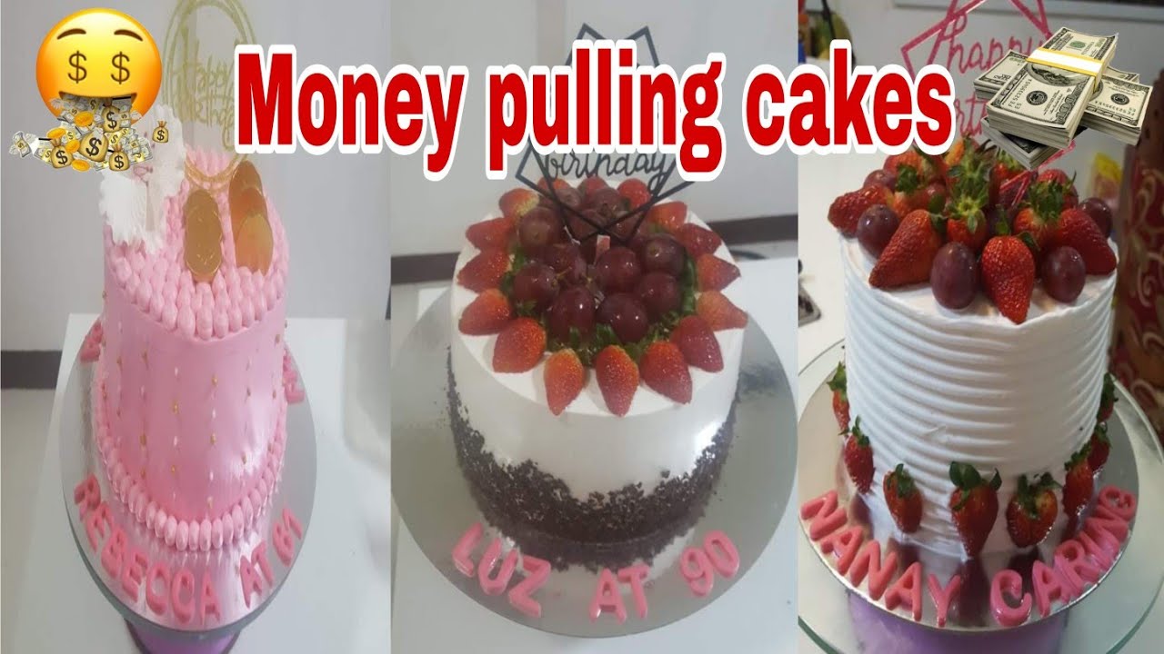 How to make money cake | How to decorate money cake | Money cake design ...