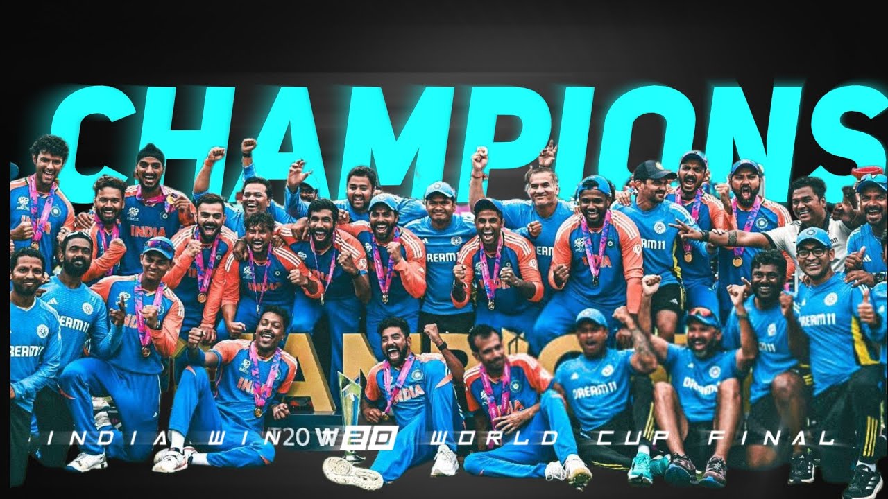 India win T20 World Cup final whatsapp status 🤩🔥||India win 2024 T20 ...