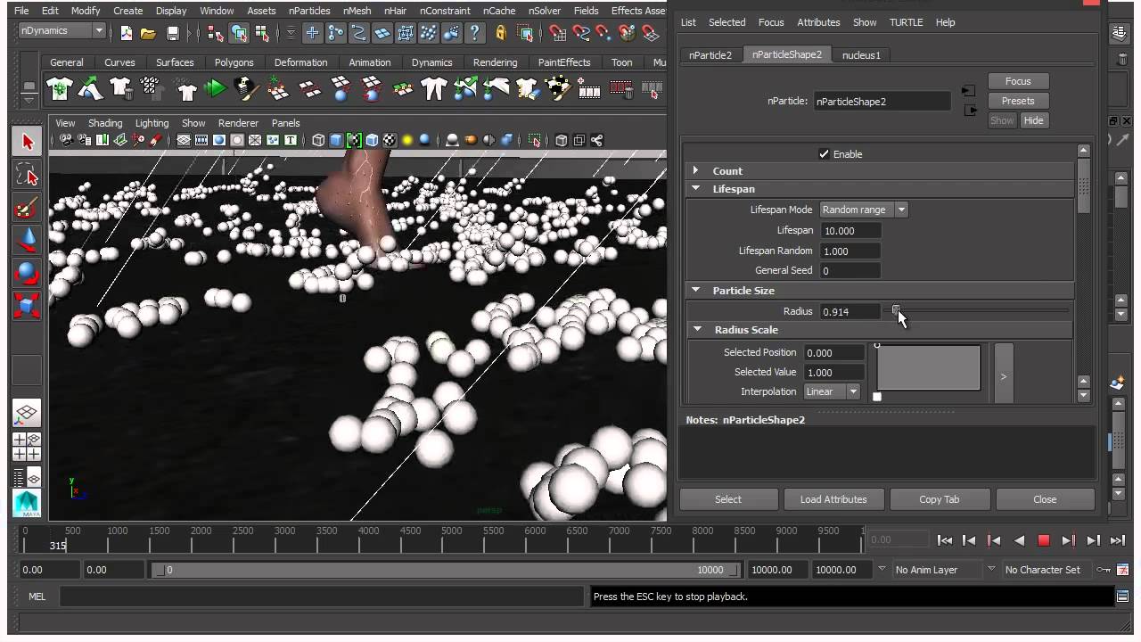Maya tutorial: Create rain in Bifrost, Part 2 - YouTube