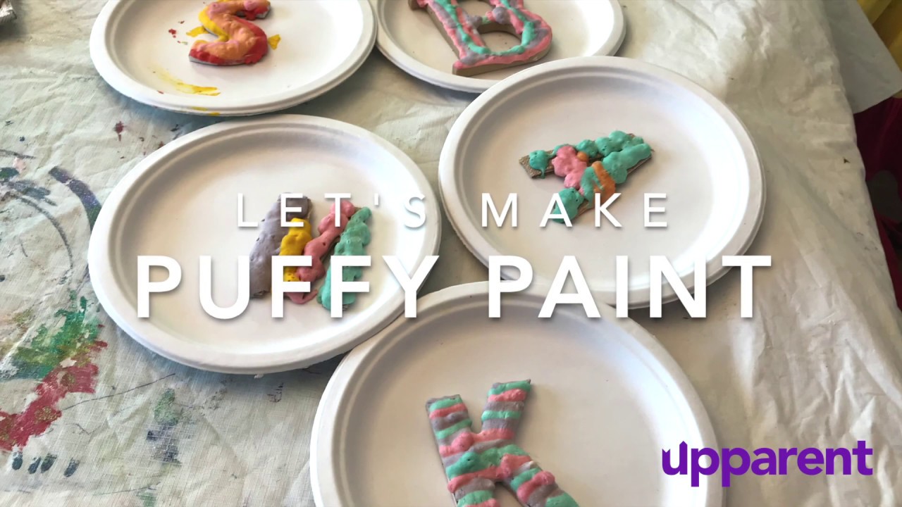 How to Make Puffy Paint | Crafts for Kids - YouTube