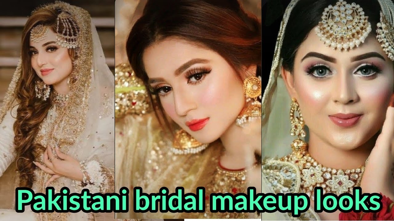 Pakistani bridal makeup looks 2023|| nikkah makeup looks - YouTube