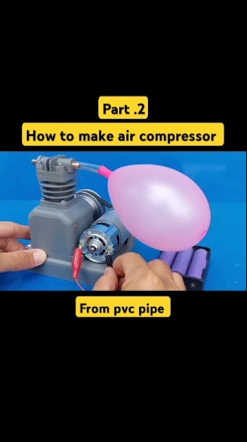 how to make air compressor at home|| air compressor kaise banaye pvc ...