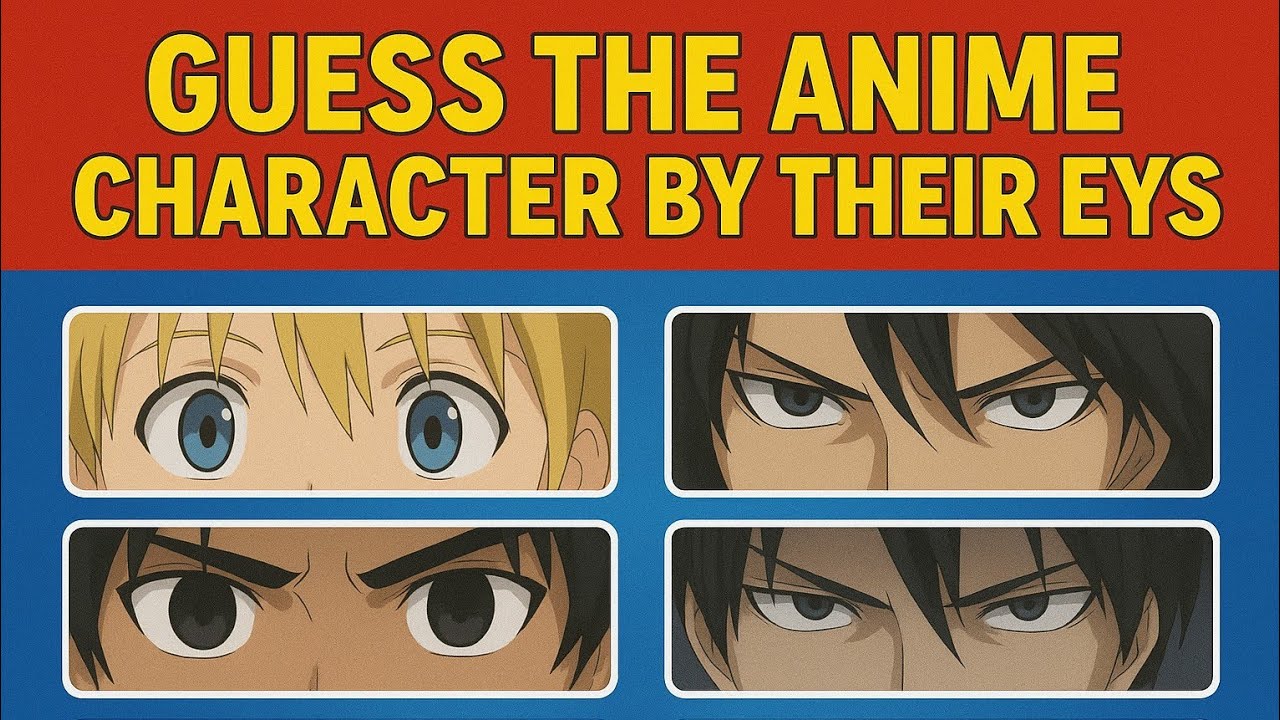 Can U Guess Anime Character By Just Their Eyes ? 👀 #anime #otaku # ...