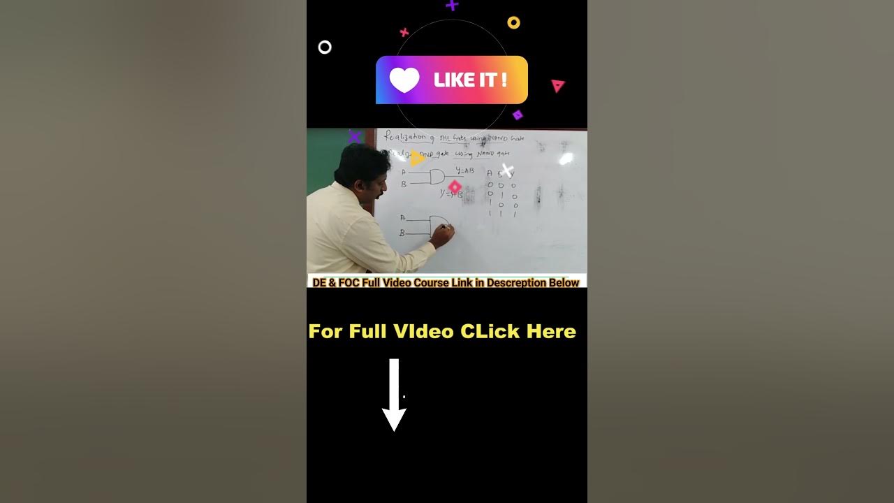 AND GATE REALIZATION USING NAND GATE C25 DIPLOMA SYLLABUS |DE1 |BDLCO# ...