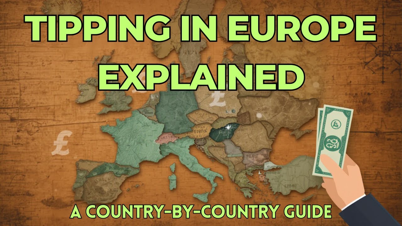 Tipping in Europe Explained: A Country by Country Guide - YouTube