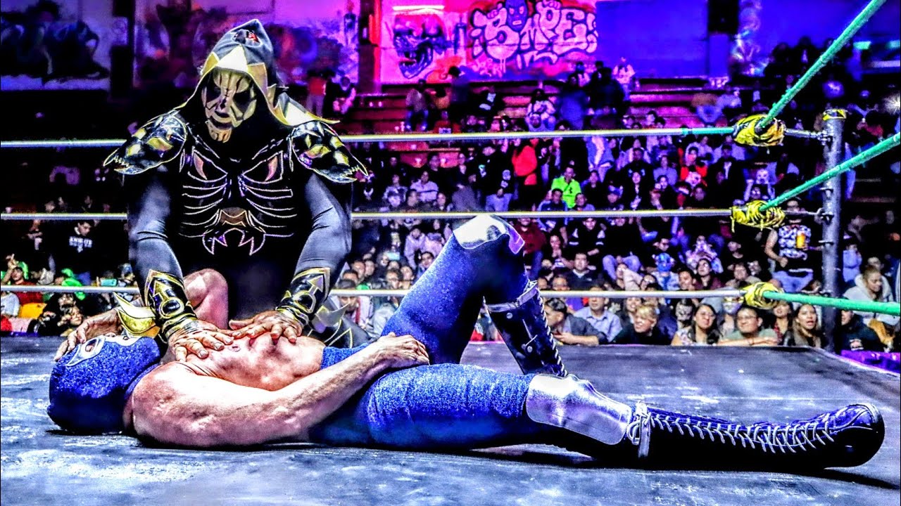 L.A Park vs Blue Demon Jr vs Penta 0M ARENA NEZA/INVASIÓN INDY - YouTube