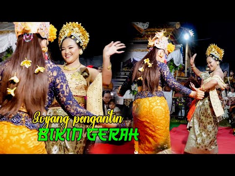 Goyang pengantin bikin gerah