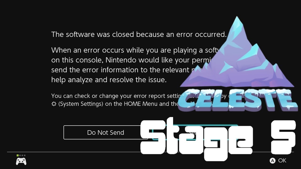 Celeste Death Compilation/Supercut: Stage 5 with Game Crash - YouTube