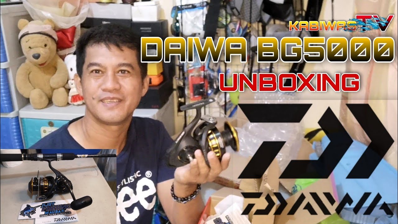 Best affordable reel DAIWA BG5000 unboxing - YouTube