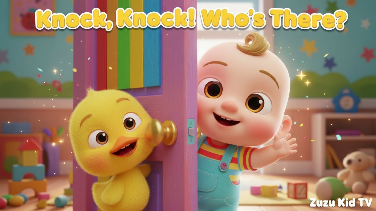 Knock, Knock, Who’s There | Toddler Fun & Interactive Nursery Rhyme ...