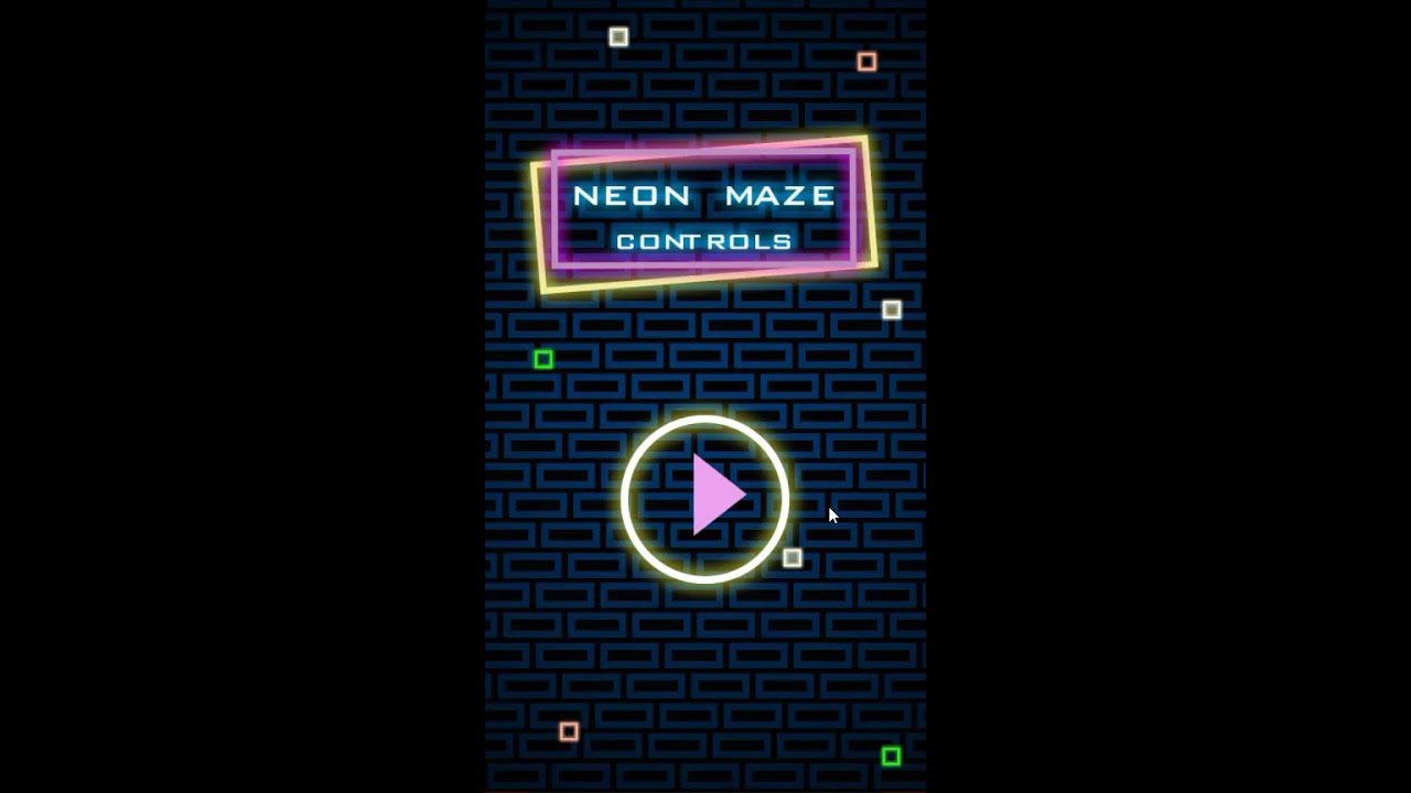 Neon Maze Control Walkthrough - YouTube