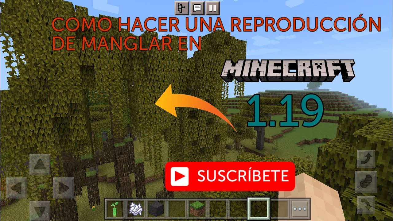 Como hacer una reproducción de los árboles de manglar en Minecraft 1.19 ...
