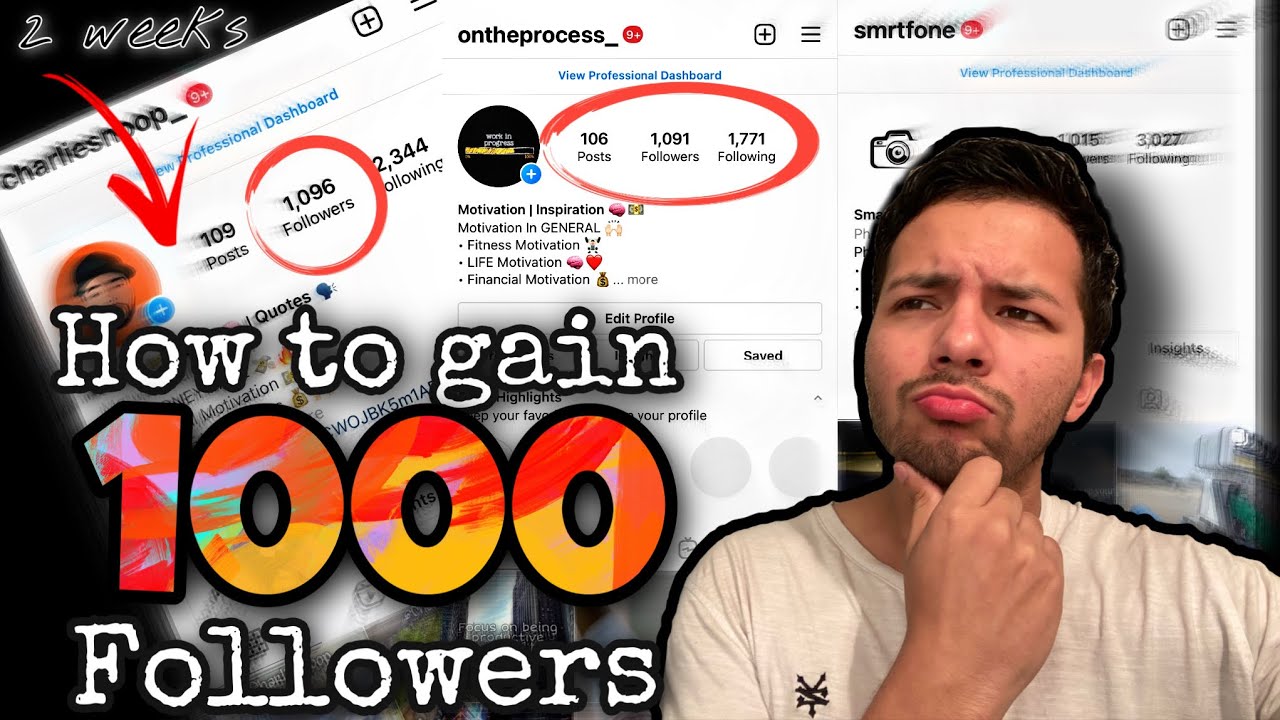 How to gain your FIRST 1000 FOLLOWERS on Instagram | My 100k Journey ...