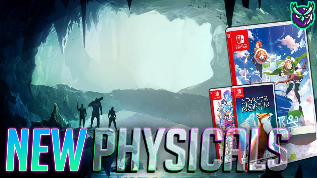 NEW Switch PHYSICAL Games Out This Week! #LetsGetPhysical! - YouTube