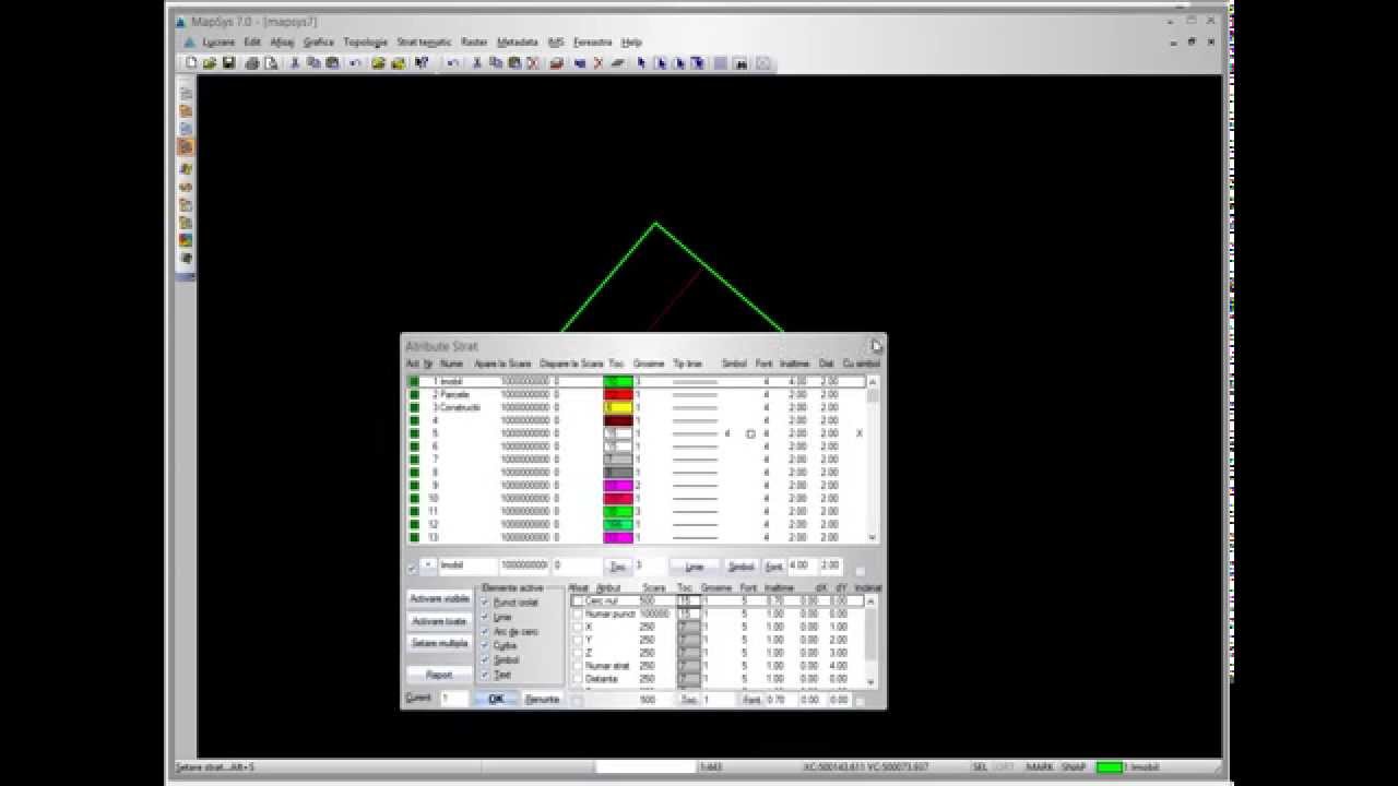 Export coordonate din MapSys si import in SIMCAD - Tutorial SIMCAD - YouTube