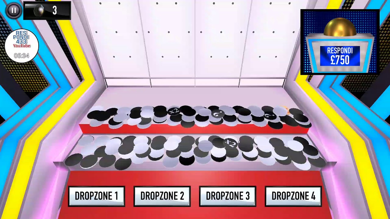 Tipping Point App - Nearly Lucky Stars ! - YouTube