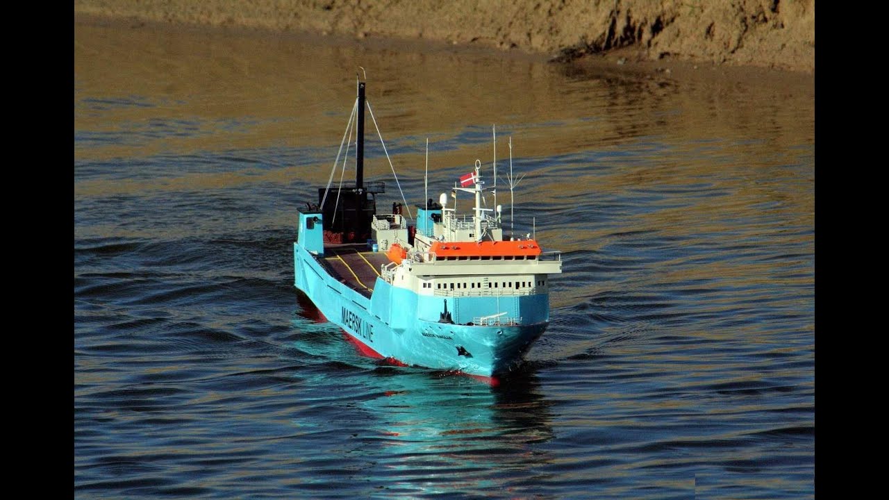 RC boats & ships: Presentation of RoRo model ship MAERSK ANGLIA - Deans ...