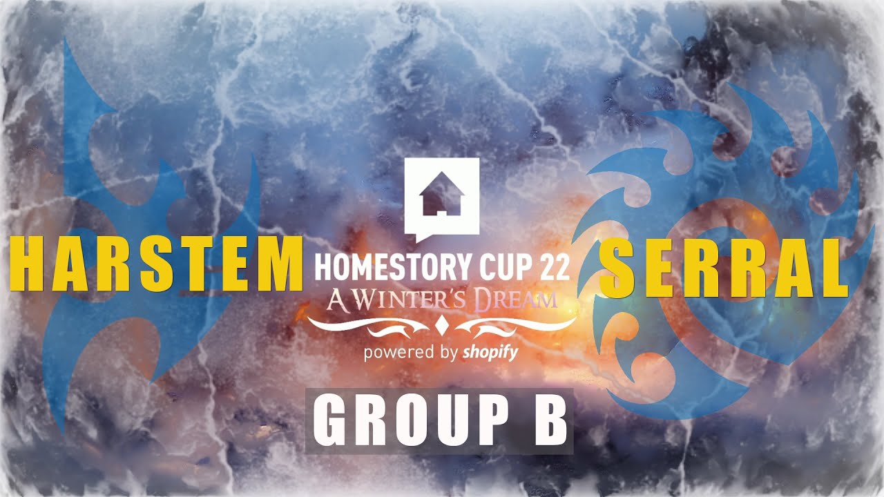 Group B, StarCraft 2 HomeStory Cup 22 | Serral vs. Harstem - YouTube