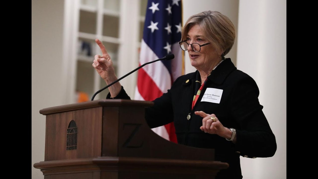 Bicentennial Lecture presented by Leslie Greene Bowman - YouTube