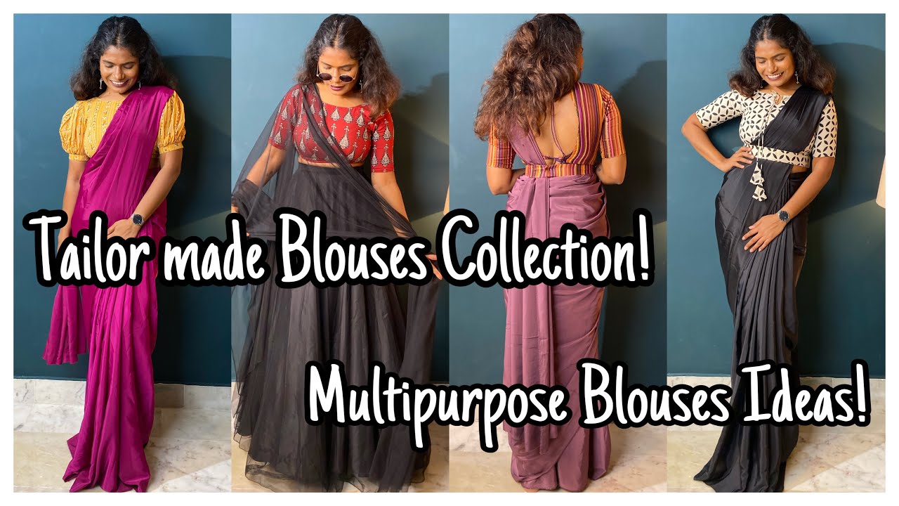 Tailor Made Blouses Collection | Daily Wear Blouses Ideas ...