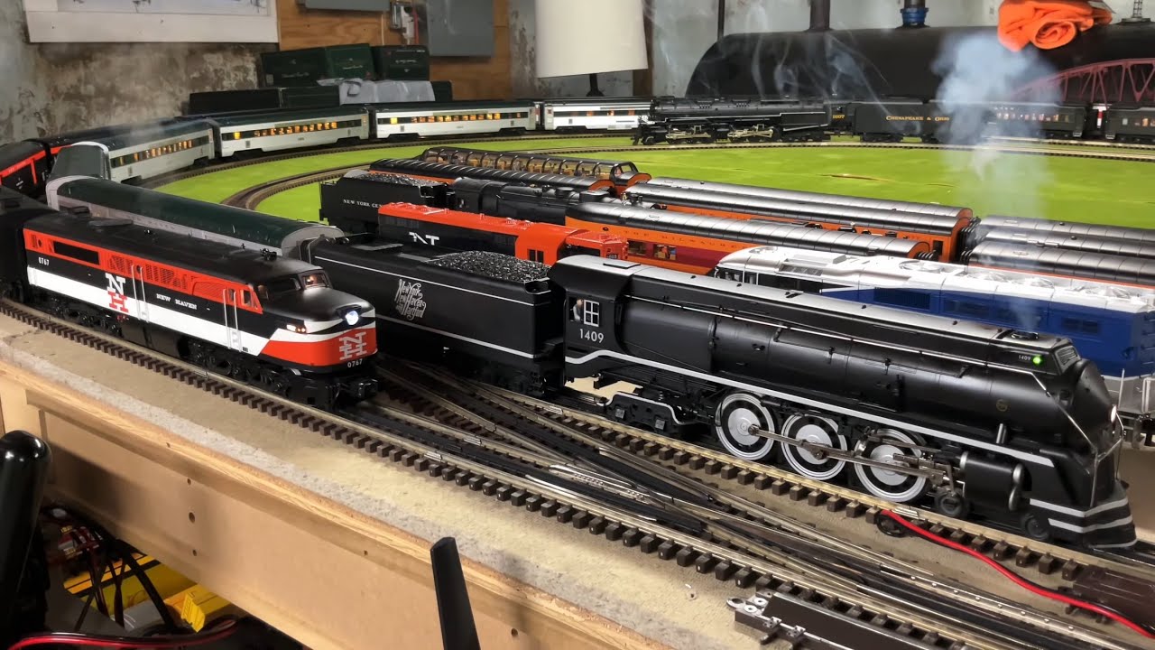 Lionel PA-1 AA New Haven #761/#762, Weaver New Haven I5 Hudson #1409 ...