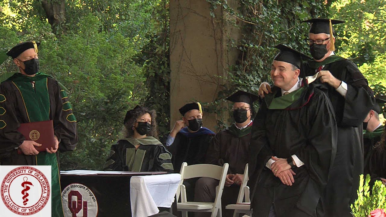 OUHSC Class of 2021 Physician Associate Program Graduation - YouTube
