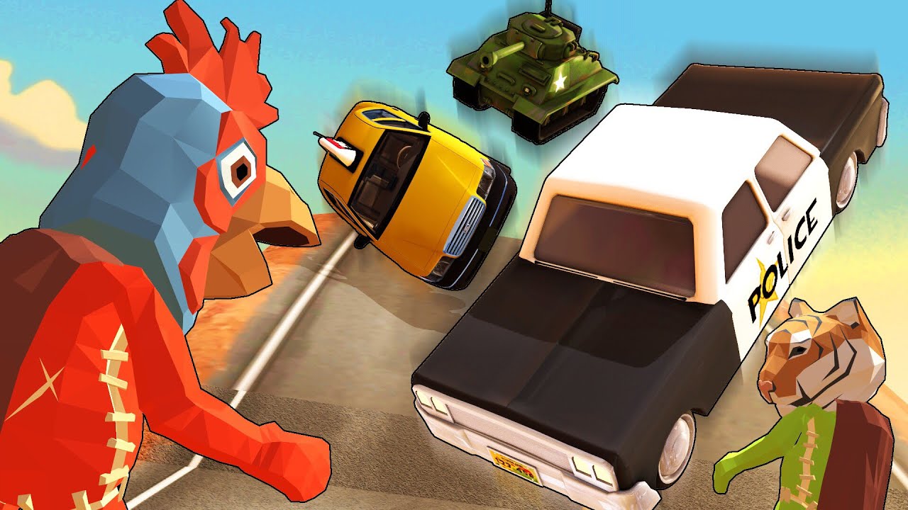 КРУТОЕ ОБНОВЛЕНИЕ С НОВЫМИ МИНИ-ИГРАМИ в Pummel Party! - YouTube