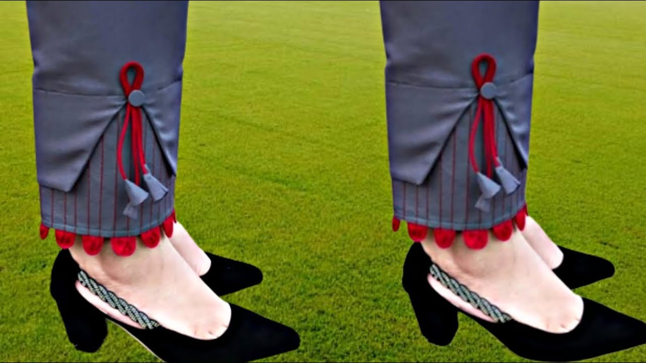 সালোয়ারের মুহুরি ডিজাইন। salwer mohuri design - YouTube