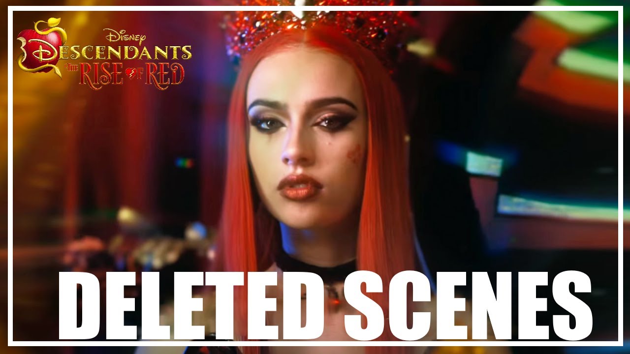 Deleted Scenes From Descendants : The Rise of Red Revealed! I NEWS I Filmtastic - YouTube