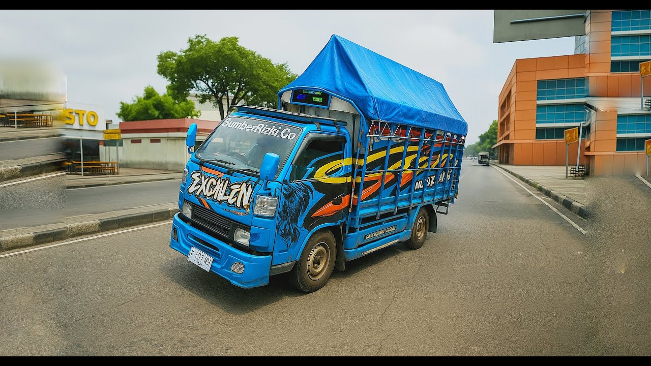 Mobil Truk Oleng Allahul Kafi Terbaru, Oleng Oleng Gasruk - YouTube